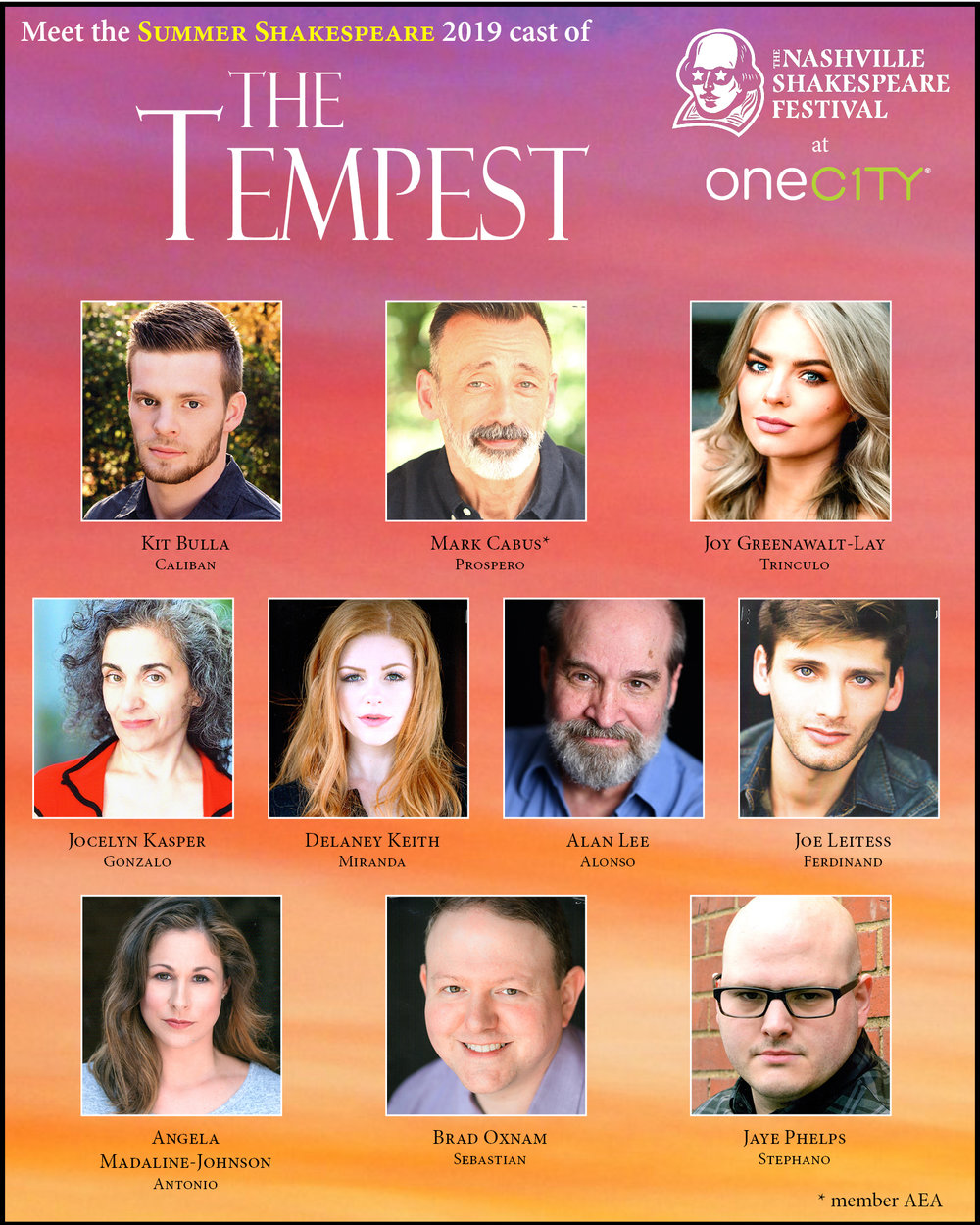 Opening night THE TEMPEST